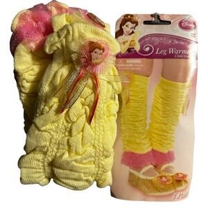 Disney | Costumes | Disney Beauty And The Beast Belle Leg Warmers Brand ...